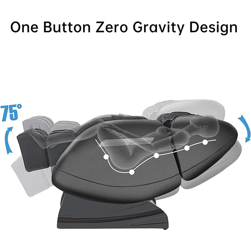 Real Relax New Massage Chair Recliner with Zero Gravity, Full Body Air ...