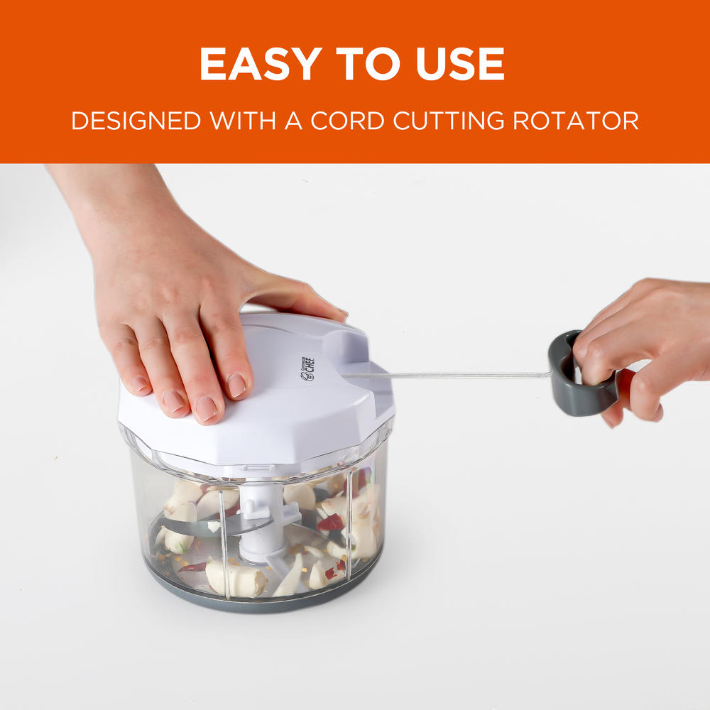 COMMERCIAL CHEF Food Chopper and Food Mixer for Herbs, Nuts and ...