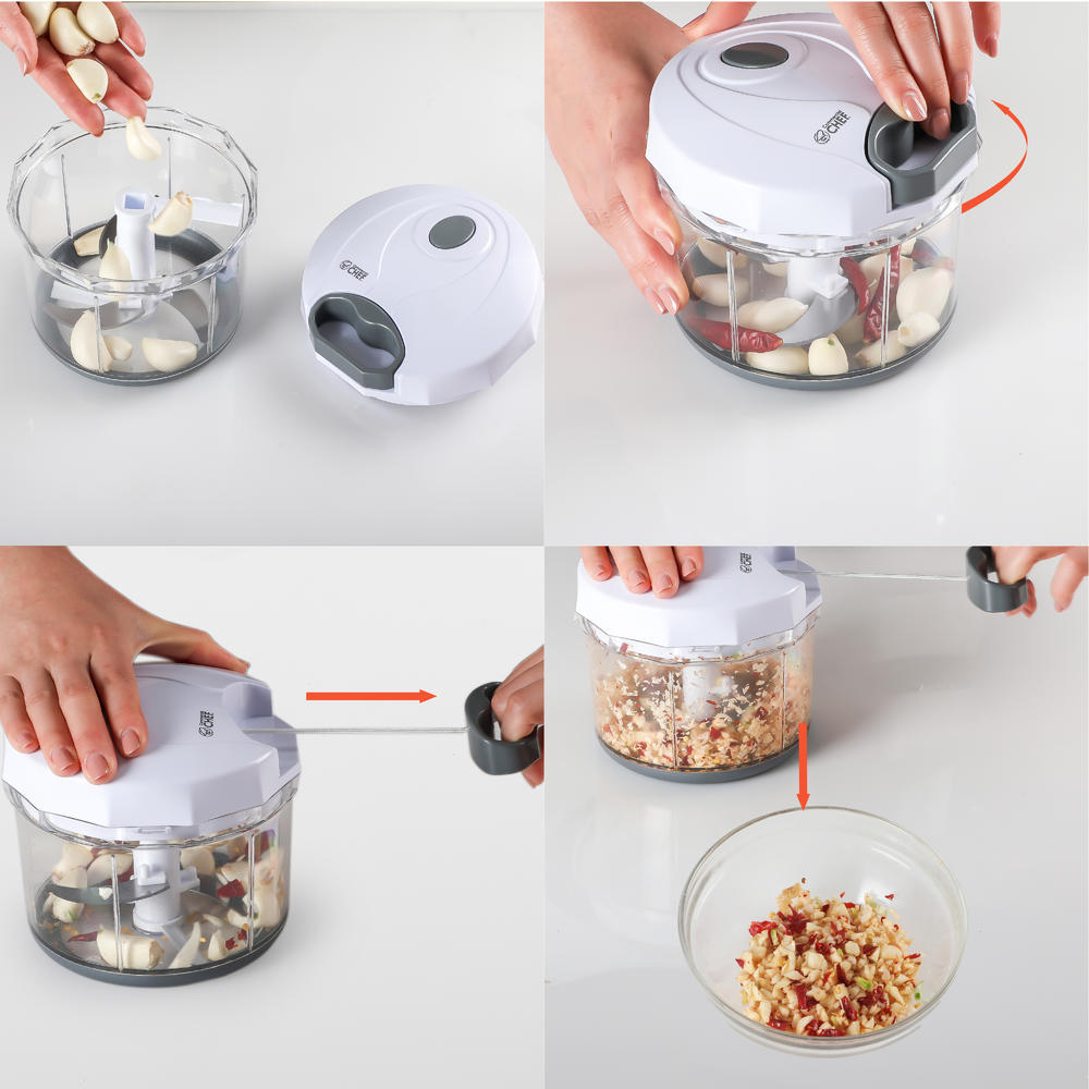 COMMERCIAL CHEF Food Chopper and Food Mixer for Herbs, Nuts and ...