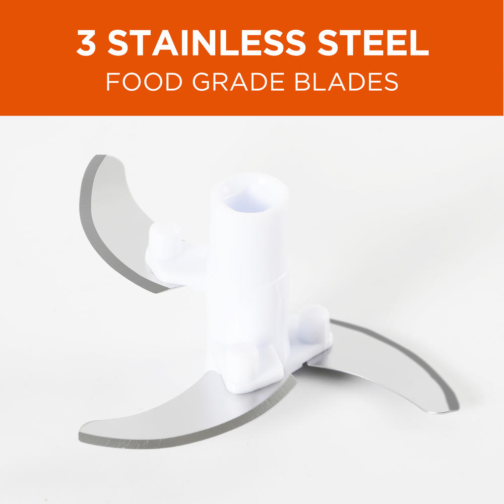 COMMERCIAL CHEF Mini Food Chopper with Easy Grip Handle