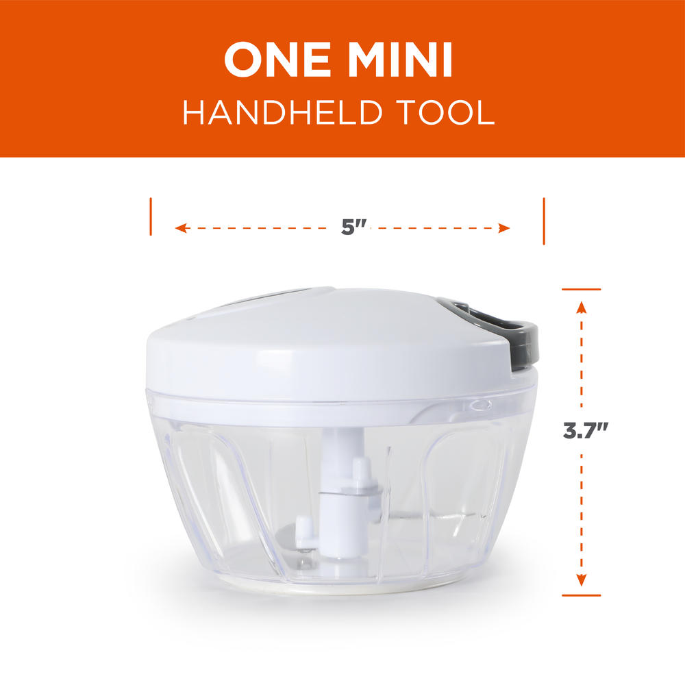 COMMERCIAL CHEF Mini Food Chopper with Easy Grip Handle