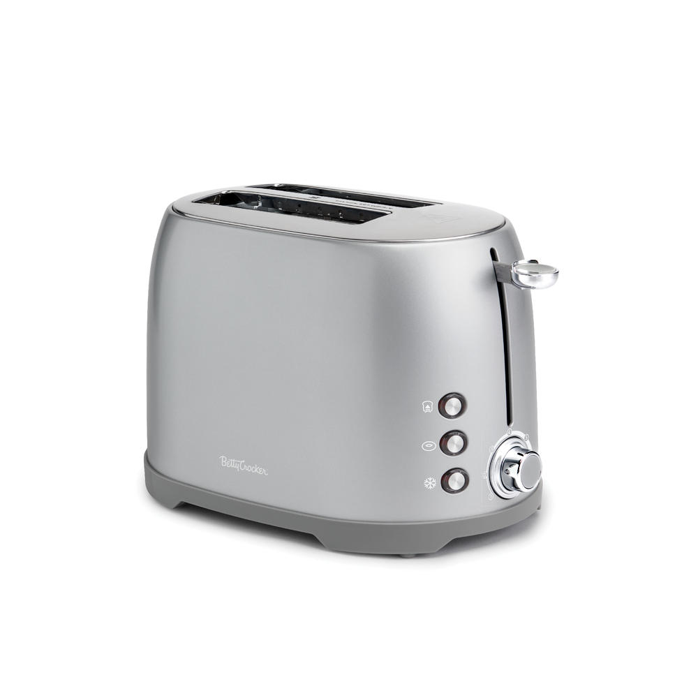 Betty Crocker 2 Slice Multi Function Toaster Silver