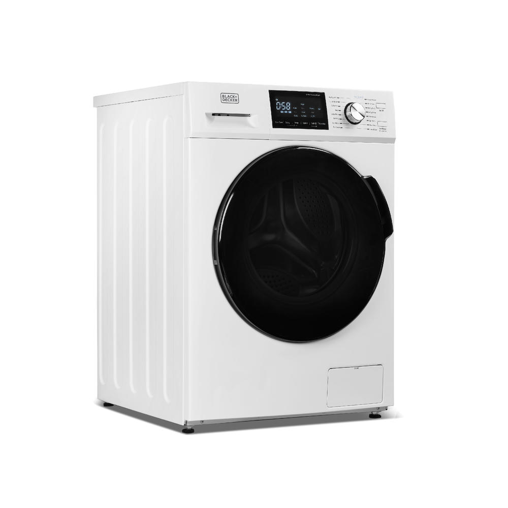 BLACK+DECKER Front Load Washer, 2.7 Cu. Ft. Energy Star Compact Washing ...