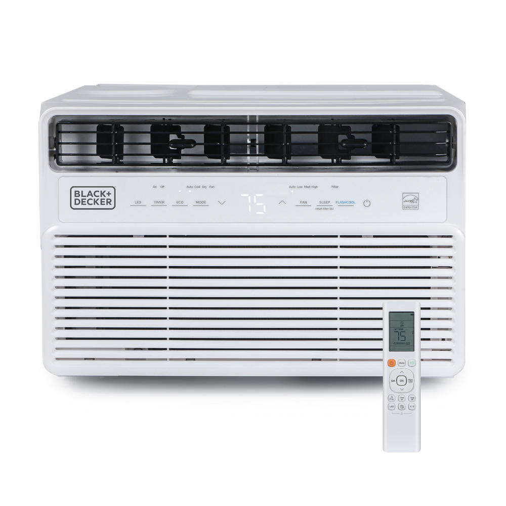 BLACK+DECKER 8,000 BTU Inverter Window Air Conditioner Units for Up To ...