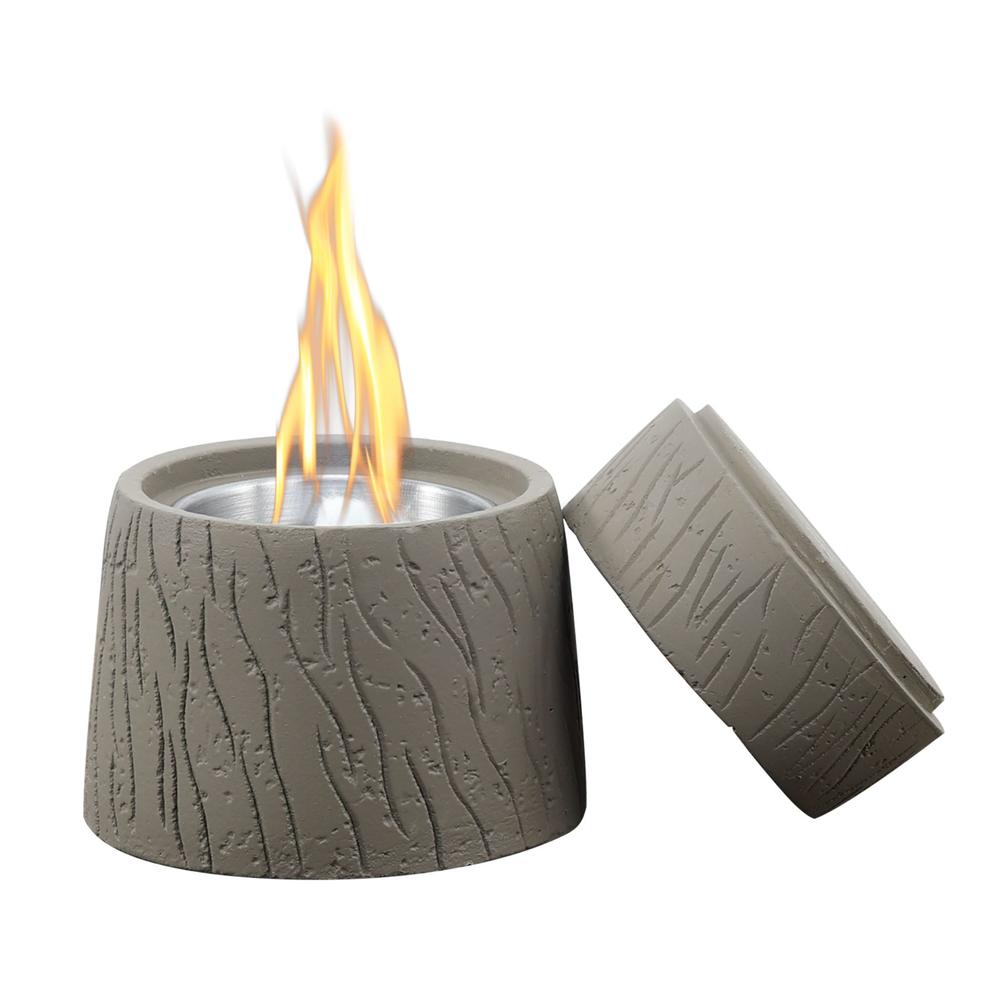 Aoodor Tabletop Fire Pits Portable, Indoor/Outdoor Mini Fireplace ...
