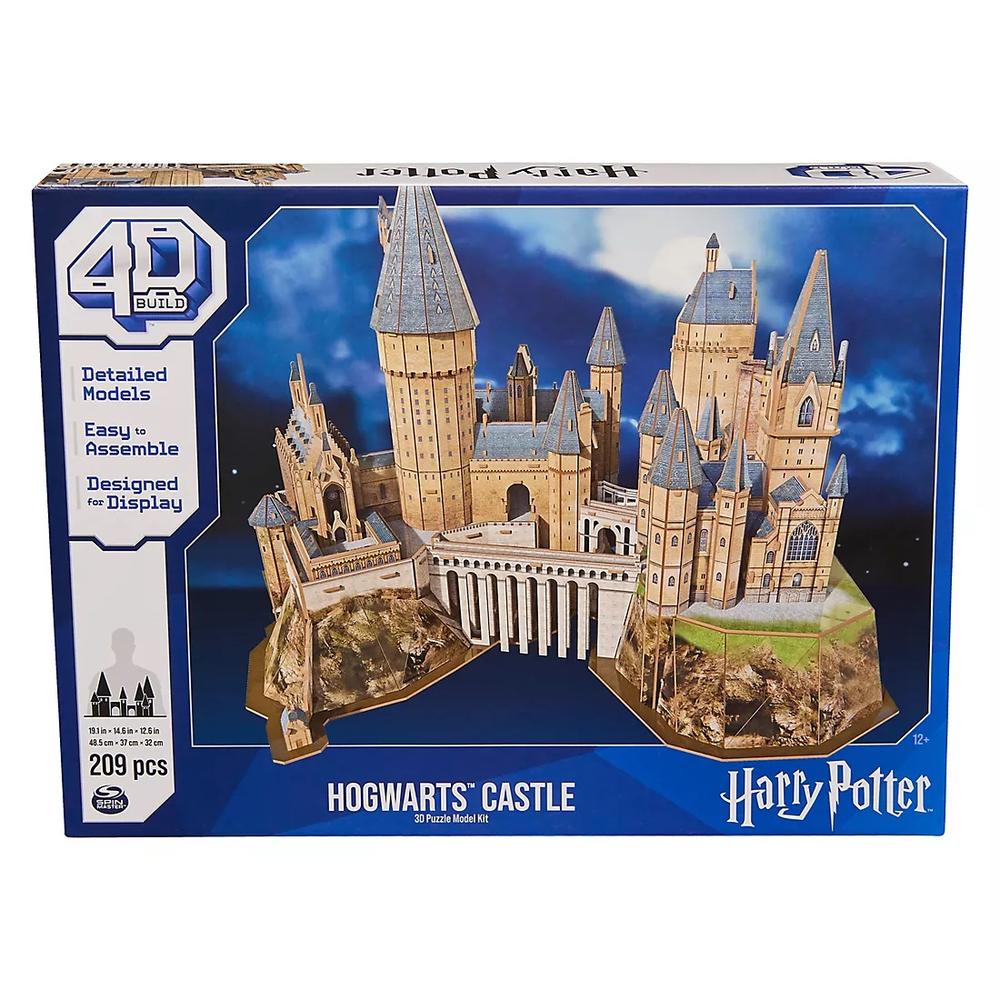 4D Build Hogwarts Castle 4D Build 3D Model Kit Building Toy, 200+ Piece