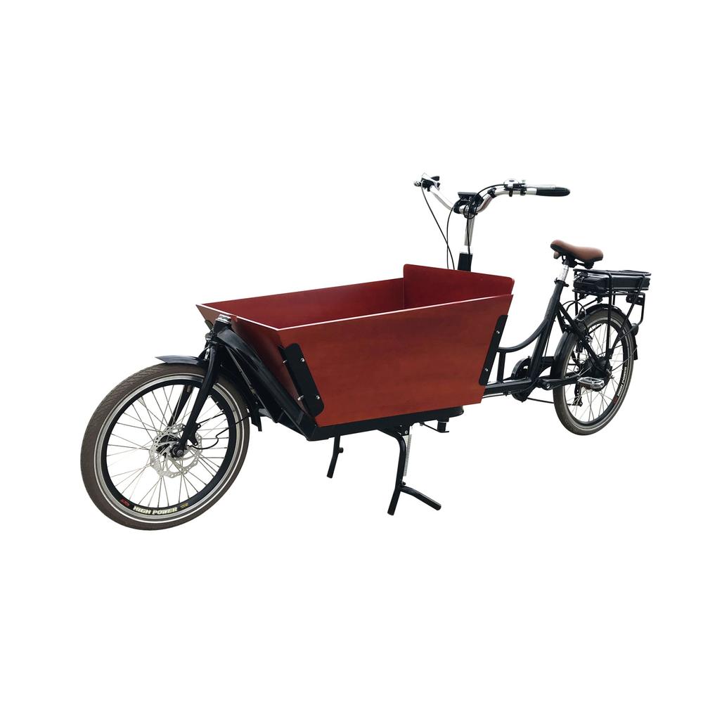 Mobilityscootrike Classic Long Bakfiets Stylish Urban Cargo Bicycle