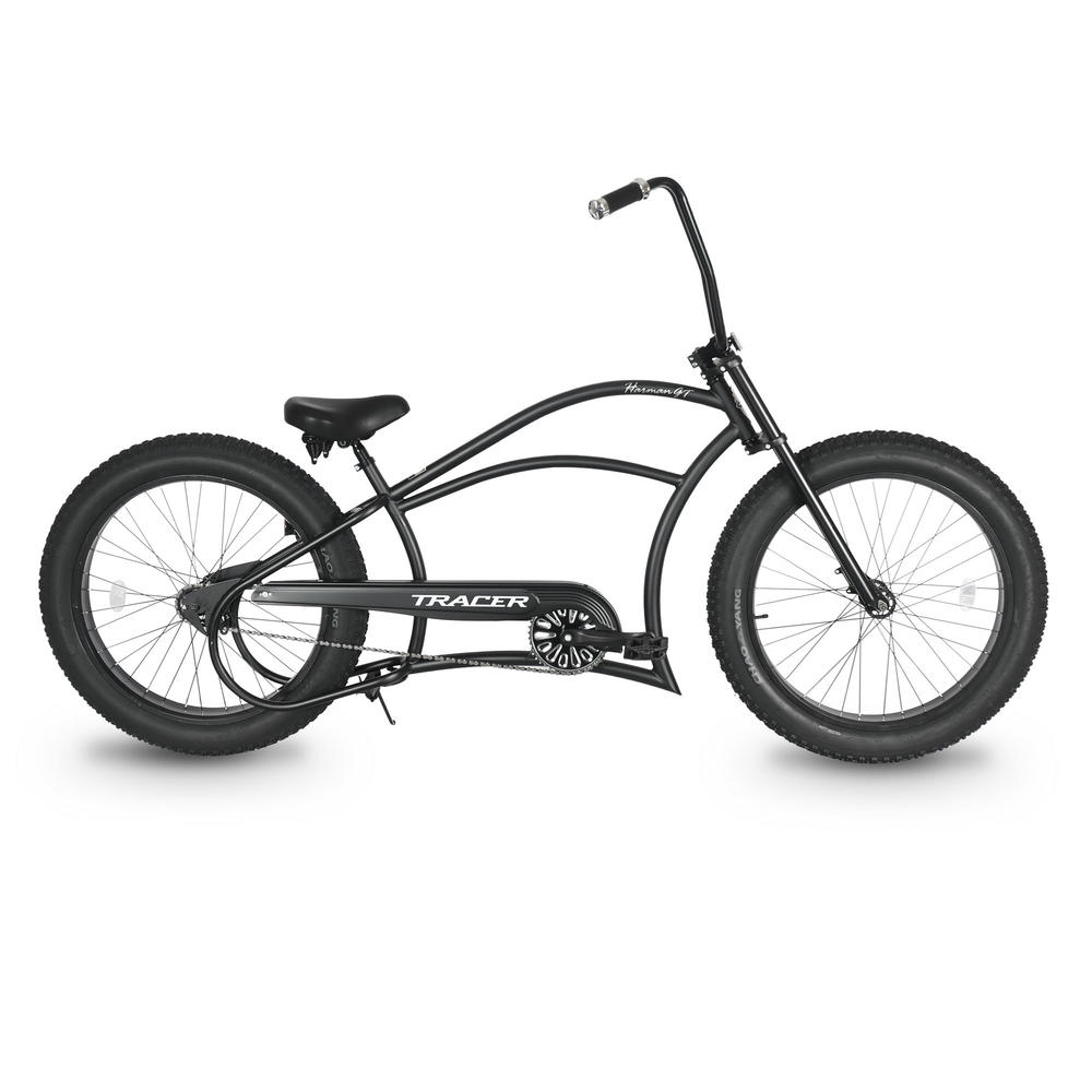 Tracer 26" Harman GT Chopper Stretch Bike TripleTree Fork Single Speed ...