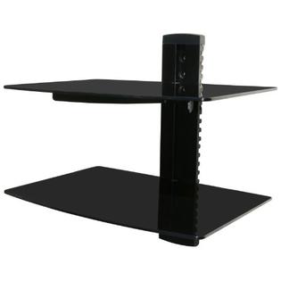 Mount-It! Wall Mounted AV Component Shelving System with Adjustable ...