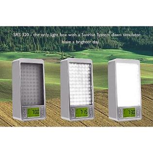 Sunrise Systems Sunrise DRS320 SAD Therapy Light Box w/ Dawn Simulator