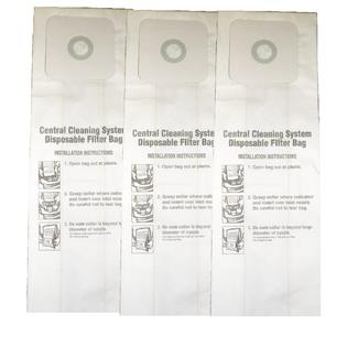 SS856932 Nutone 391 Replacement Bags for Central Vac, Set of 3 Six ...