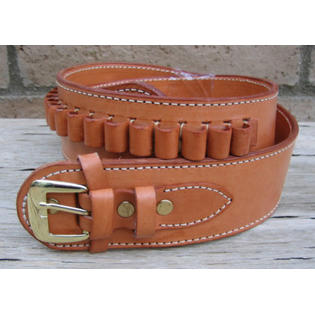 NEW! Deluxe Western Tan Genuine Leather 38/357 cal GUNS4US lined ...