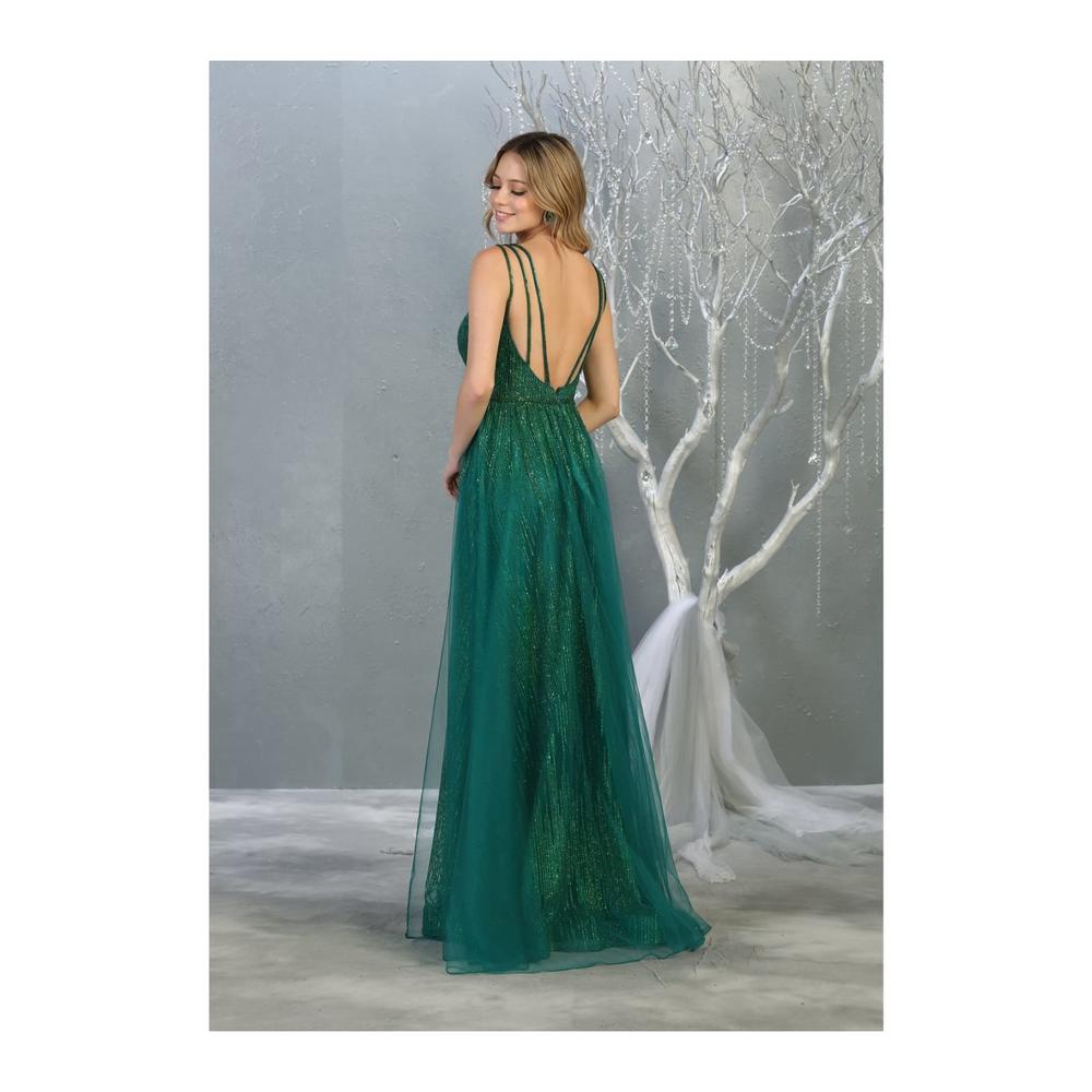 Designer Red Carpet Formal Dress With Glitter And Plus Size