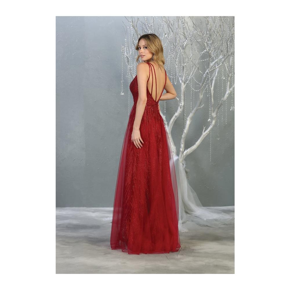 Designer Red Carpet Formal Dress With Glitter And Plus Size