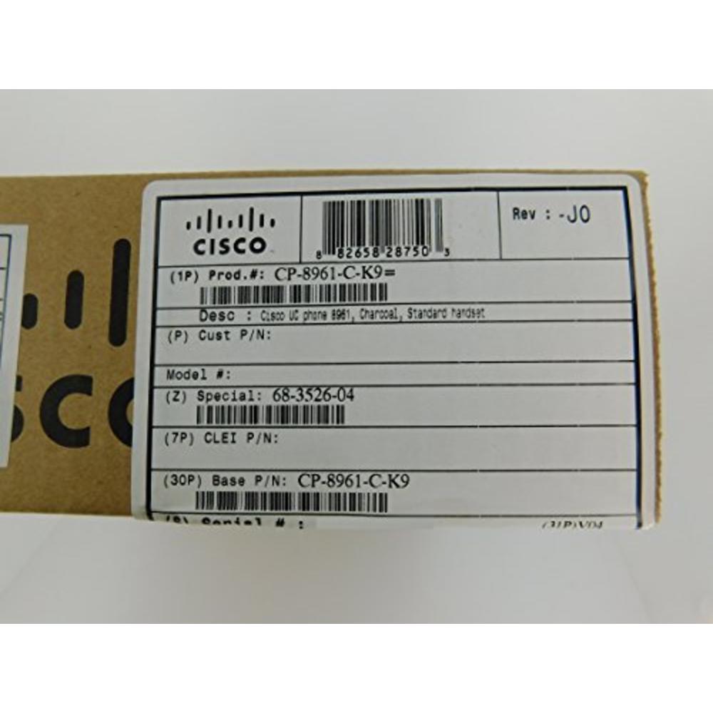 Cisco Unified 8961 VOIP Phone (CP-8961-C-K9) [Electronics]