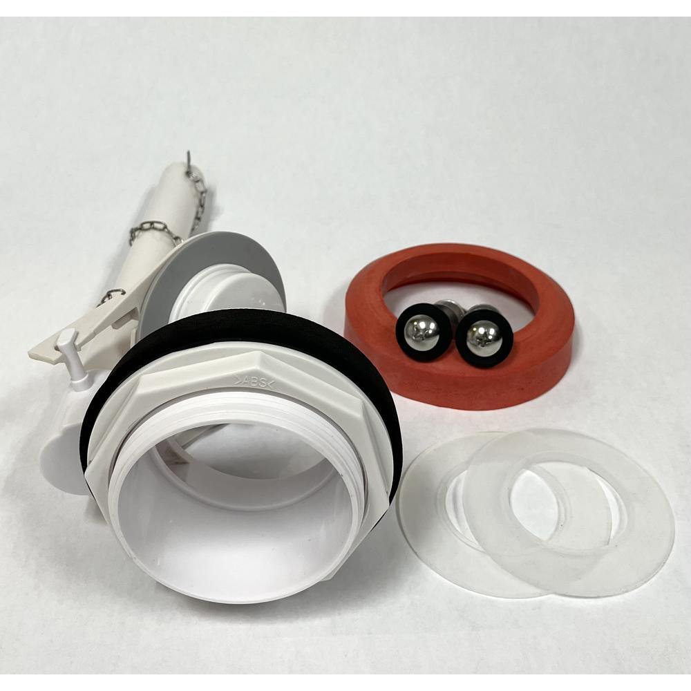 NUFLUSH Champion 4 Flapper Valve Assembly with Stainless Steel Bolts ...