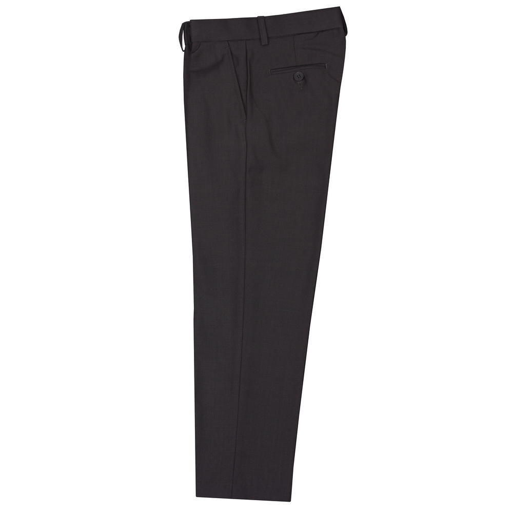 Fouger USA Boys Slim Charcoal Grey Dress Pant