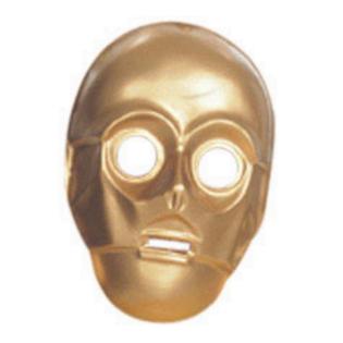 MyPartyShirt C–3PO Star Wars Mask PVC Face C3PO C3P0 Movie Robot ...
