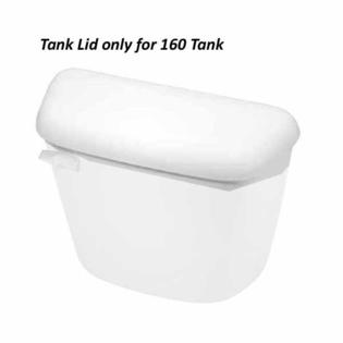 Mansfield 160-LID Mansfield Tank Cover for 160 Tank White