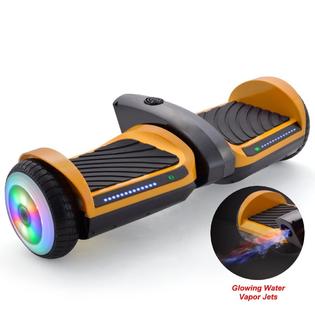 WFG 6.5'' Bluetooth Rocket Jet Hoverboard with Glowing Water Vapor Jets ...