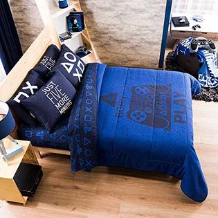 STF PLAYSTATION COMFORTER Bedding Set Sheets Window Panels Curtain GAME ...