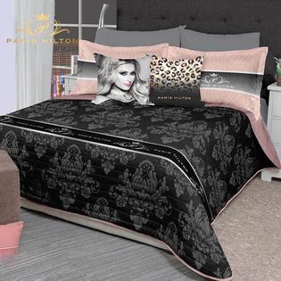 DreamPartyWorld Pink Paris Hilton COMFORTER SET FULL SIZE REVERSIBLE ...