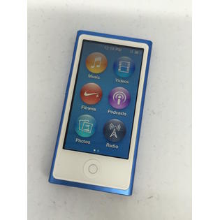 MKN02LLA Refurbished Apple Pod Nano 16GB 8th Generation Blue, MKN02LL/A ...