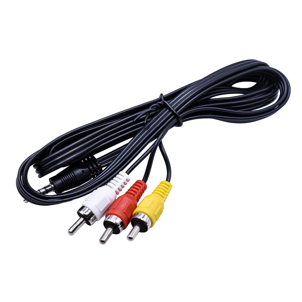HQRP AV Audio Video Cable for Canon ZR300, ZR400, ZR45 MC, ZR50 MC ...