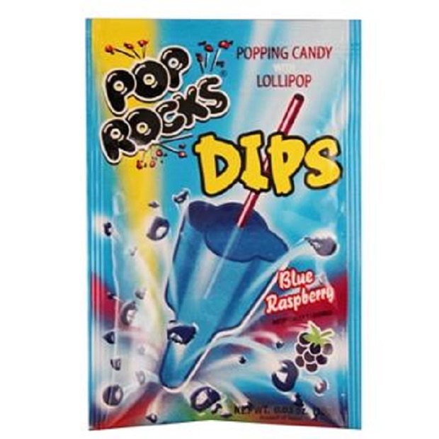 UPC 721874007154 - Pop Rocks Dips Blue Raspberry:18 Count | upcitemdb.com