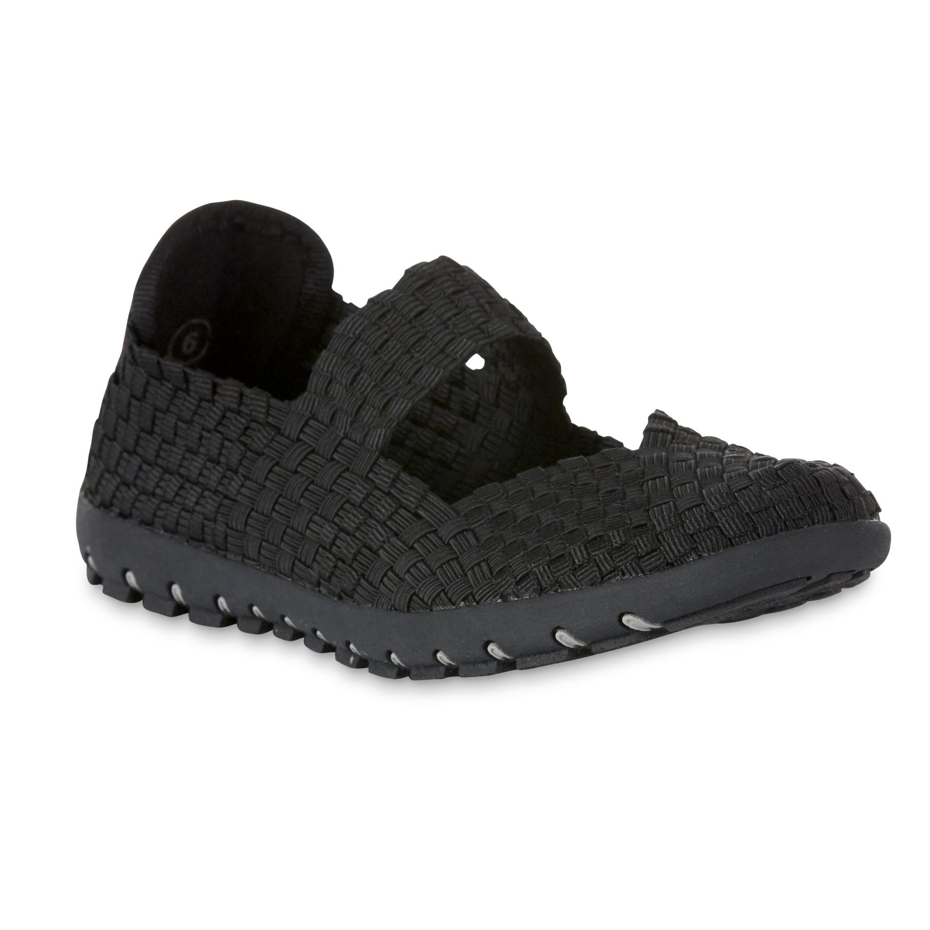 Basic Editions Women's Tiara Black Walking Shoe