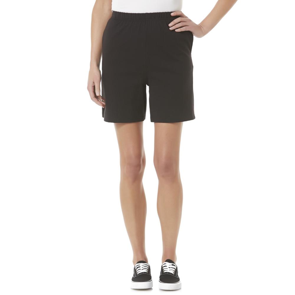 Basic Editions Women's Knit Shorts