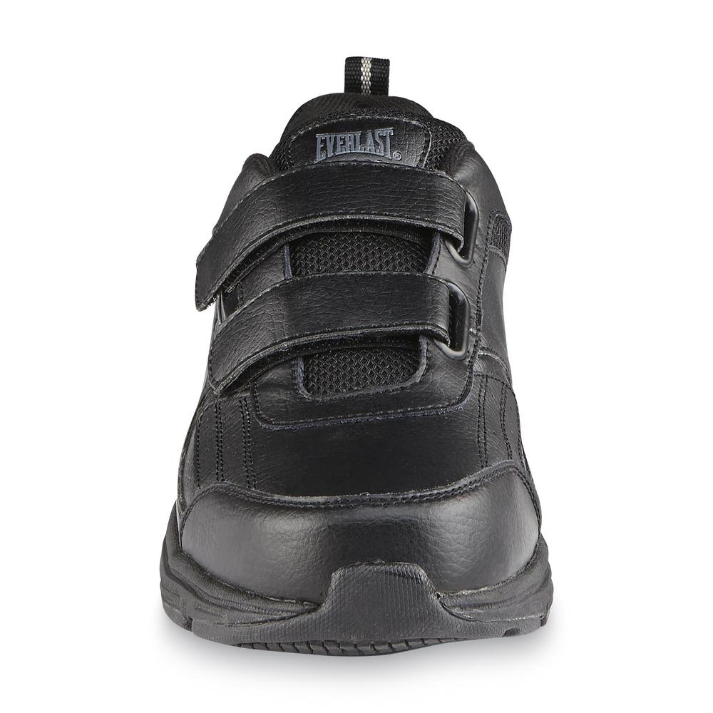Everlast® Sport Men's Mobile Leather Extra Wide Sneaker - Black