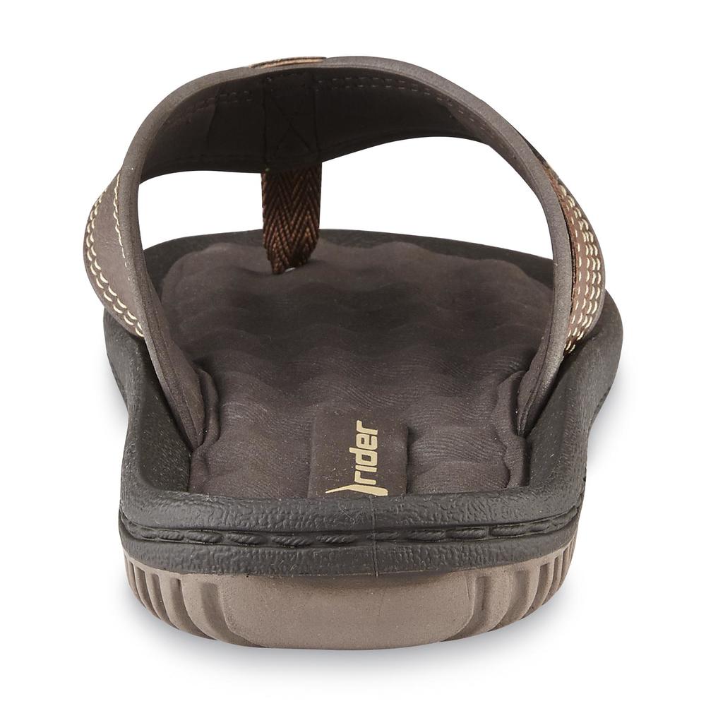 Rider Sandals Men's Dunas II Flip-Flop Sandal - Brown