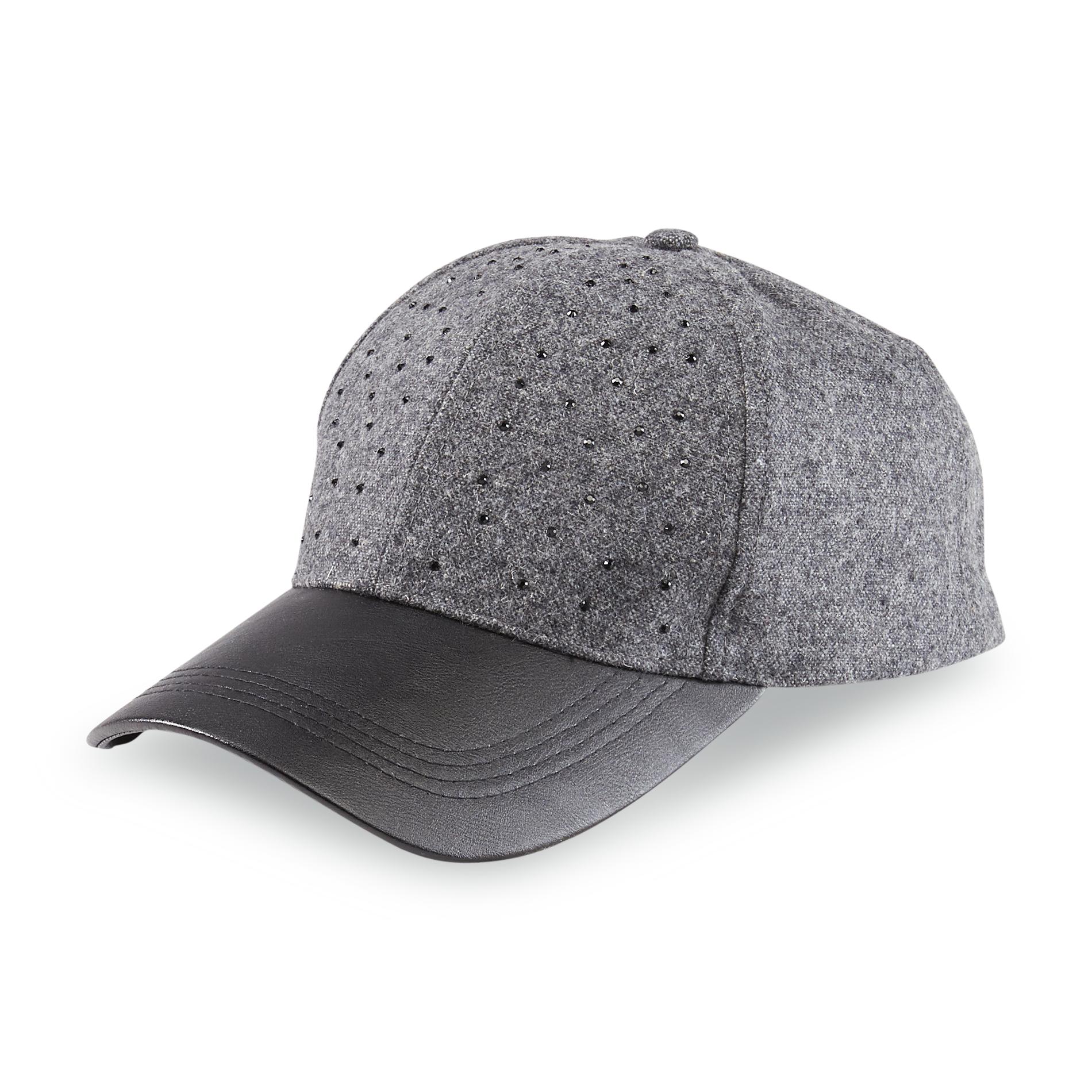 Joe Boxer Women's Studded Baseball Hat