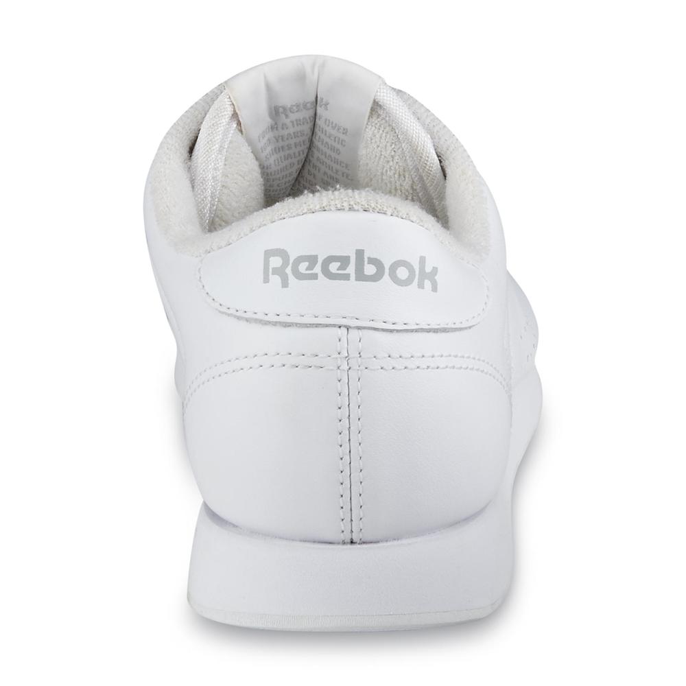 Reebok Womens Princess Casual Athletic Shoe White Wide Width Available