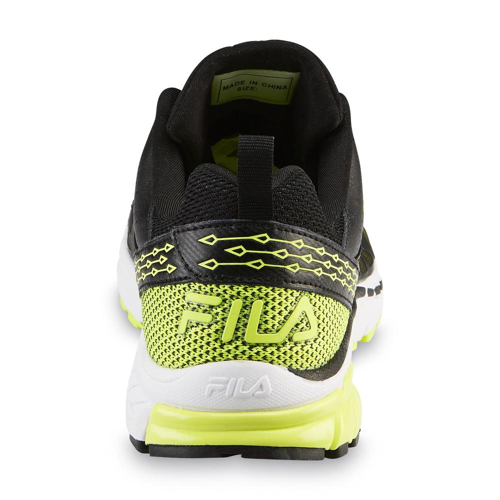Fila Men's Steelstrike Energized Black/Yellow Running Shoe