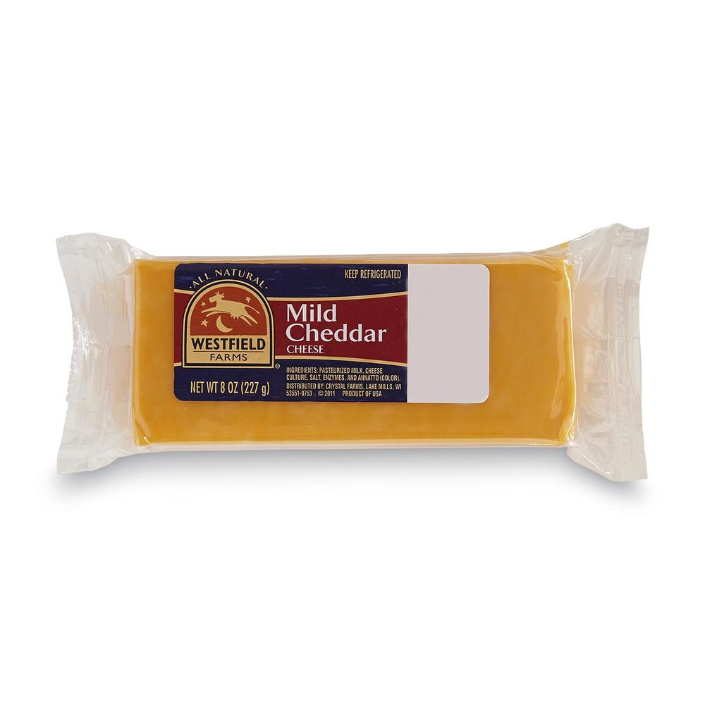 Westfield Farms Mild Cheddar Cheese Chunk, 8 oz