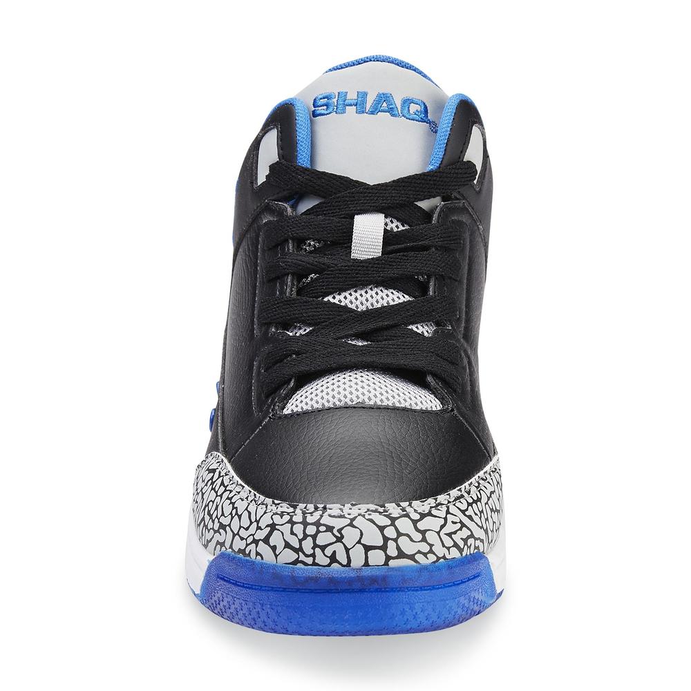 Shaq Men's Commander Black/Blue High-Top Basketball Shoe