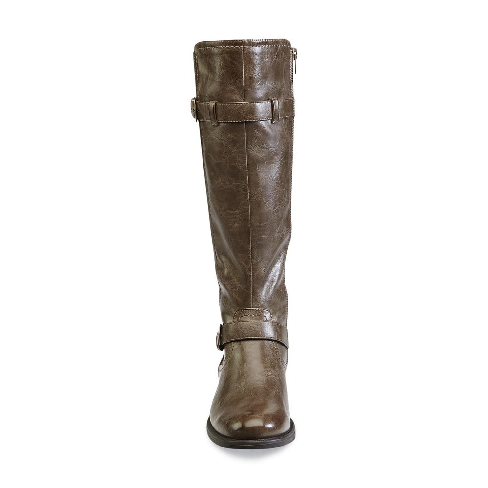 TheraShoe Women's Julia Brown Riding Boot