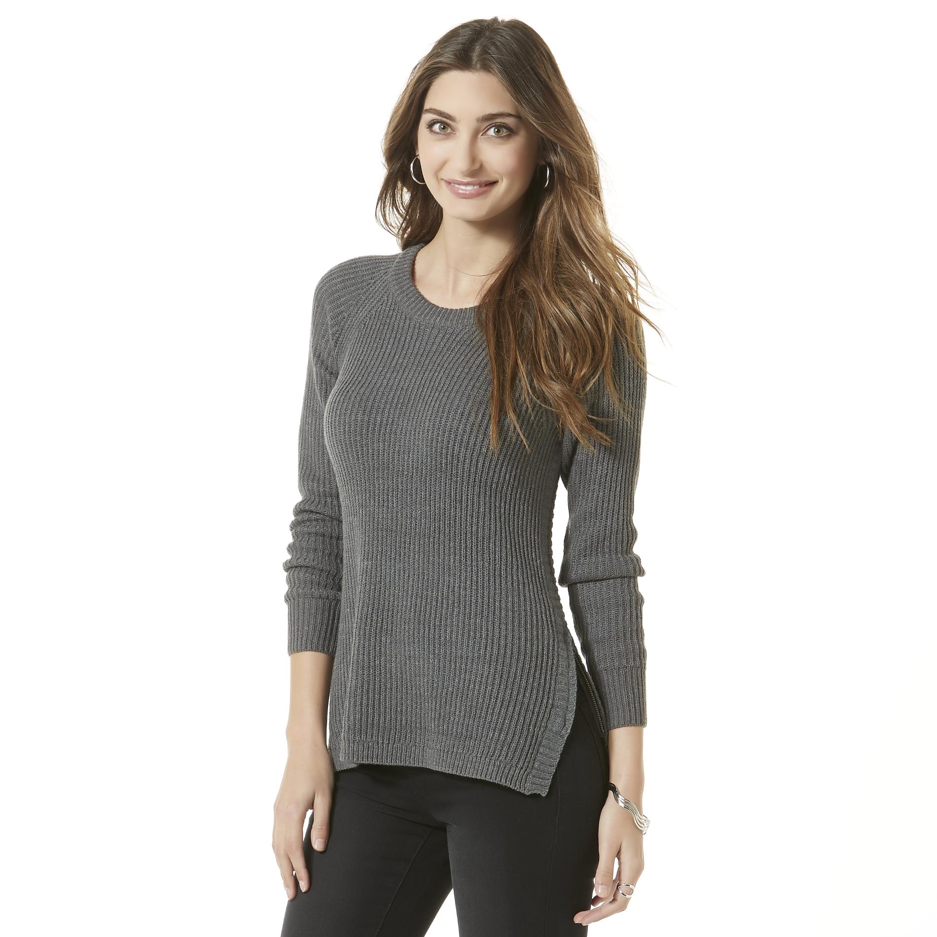 Attention Women's Side-Zip Sweater