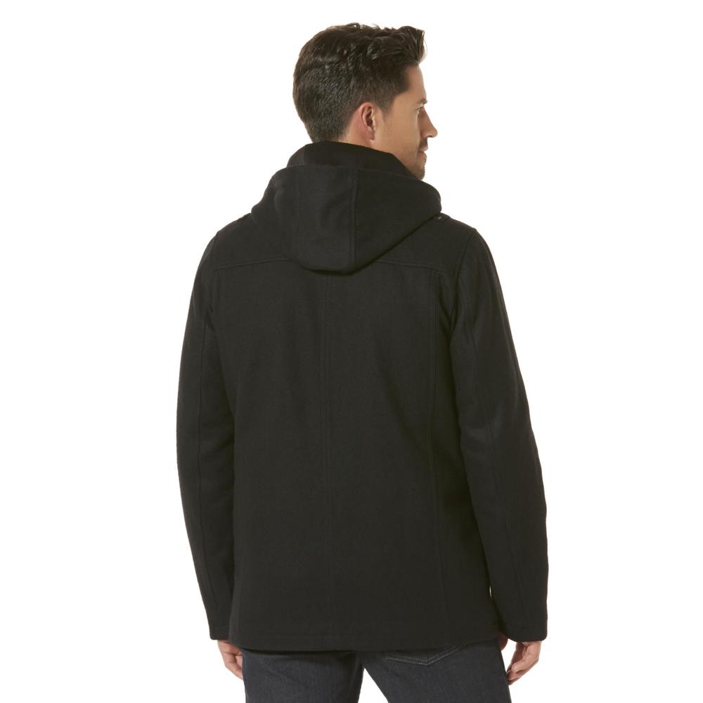Structure Men's Hooded Wool-Blend Jacket