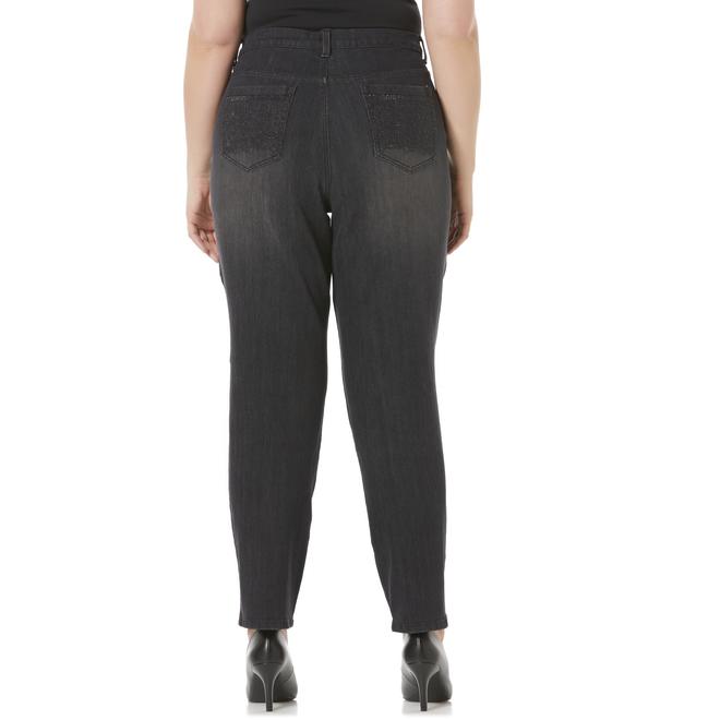 Gloria Vanderbilt Womens Plus Classic Fit Amanda Jeans