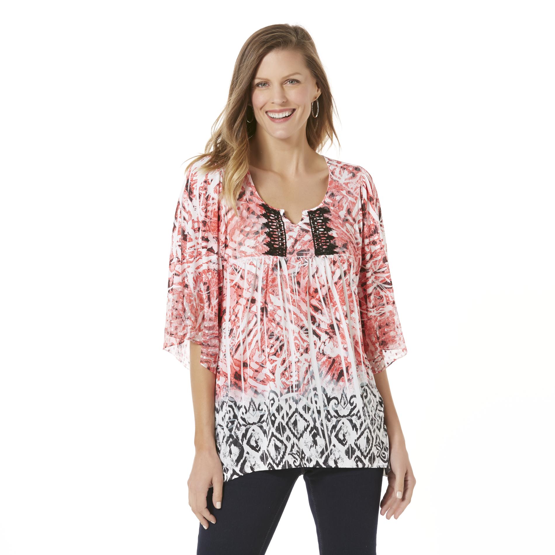 Live and Let Live Women's Sublimation Top - Clothing, Shoes & Jewelry ...