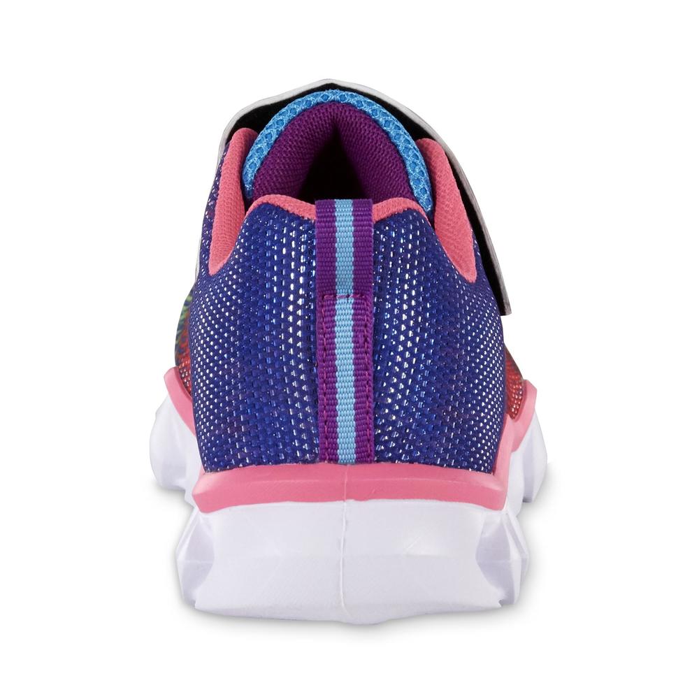 Everlast® Girls' Swizzle Lights Light-Up Athletic Shoe - Pink Multi