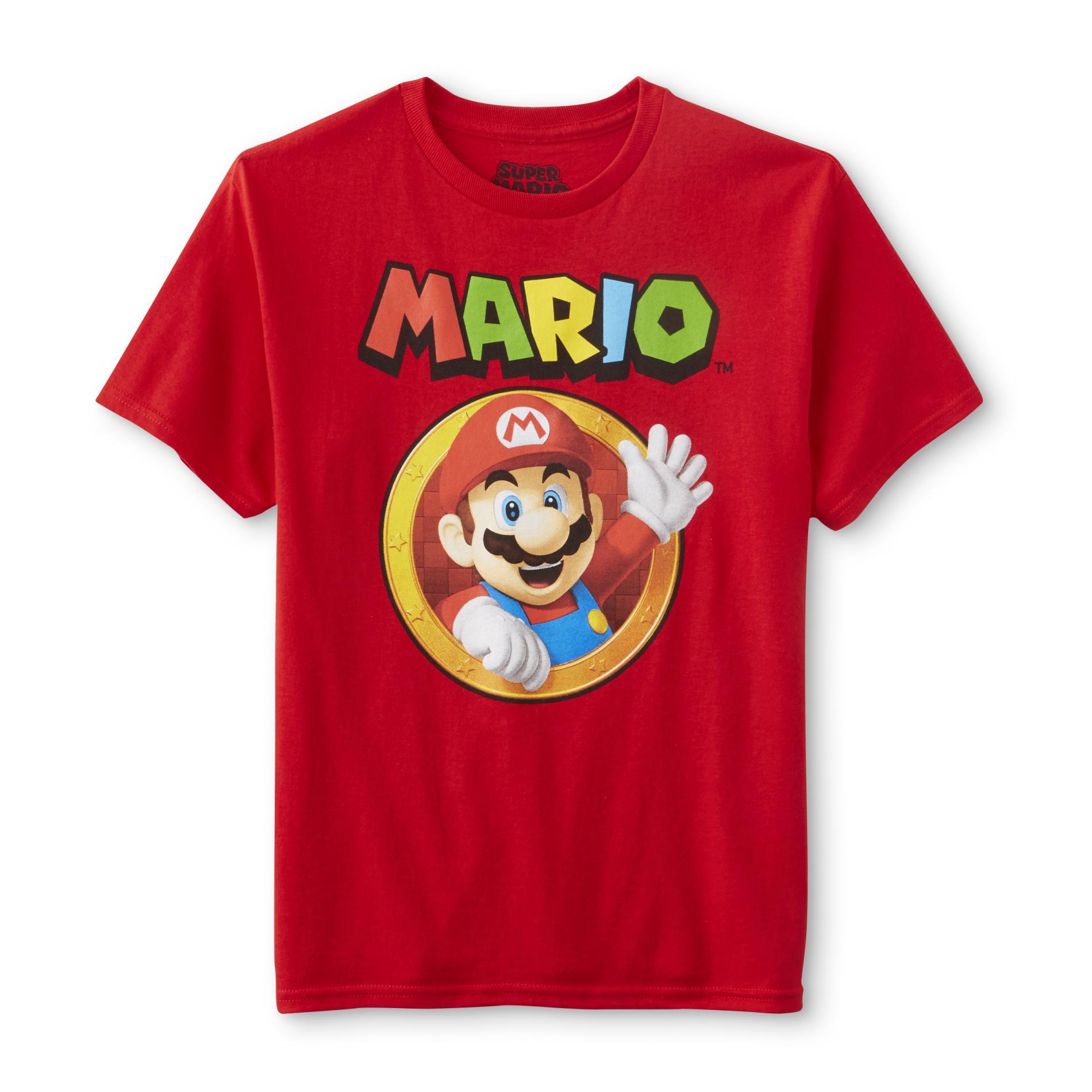 Nintendo Super Mario Boys' Graphic T-Shirt