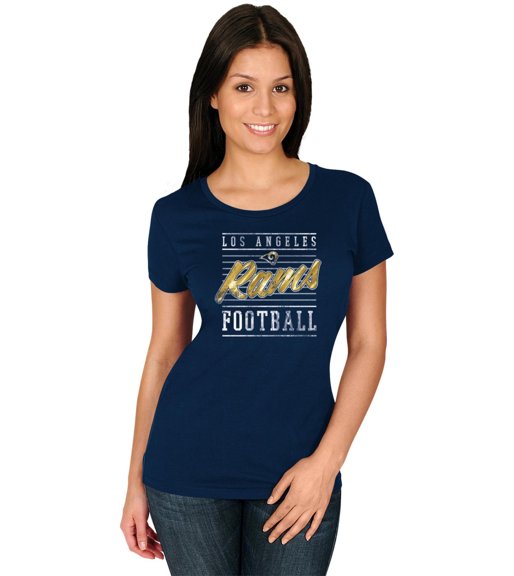 NFL Women's Graphic T-Shirt - Los Angeles Rams