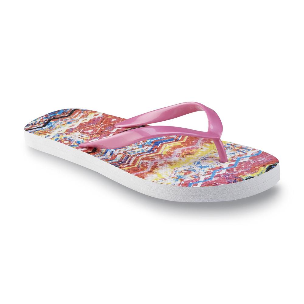 Personal Identity Women's Zori Pink/Multicolor Flip-Flop