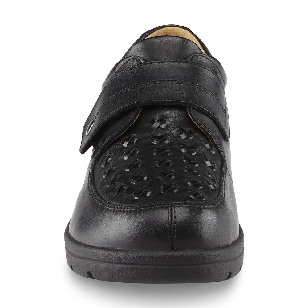 Cobbie Cuddlers Women's Cecile Black Leather Comfort Loafer - Wide ...