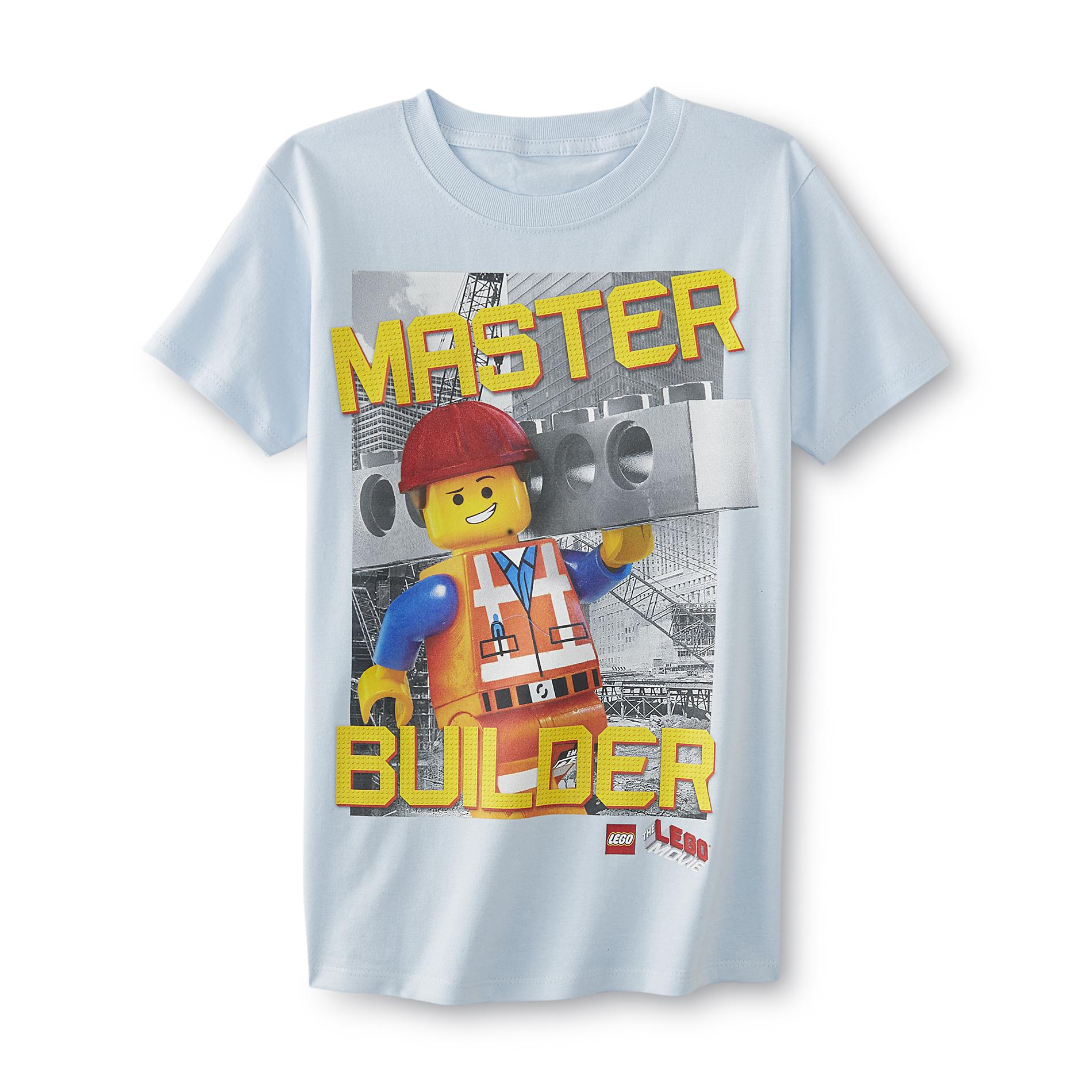 Lego Boy's Graphic T-Shirt - Master Builder - Kmart