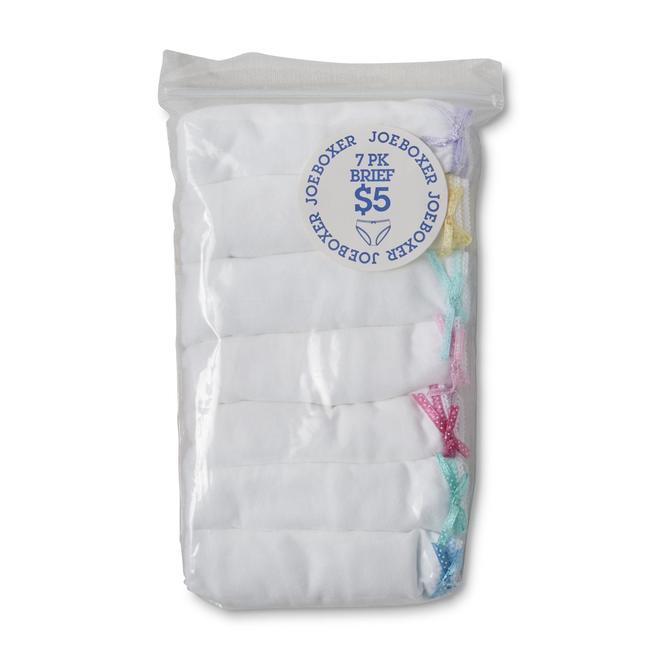 Joe Boxer Girls' 7-Pack Brief Panties